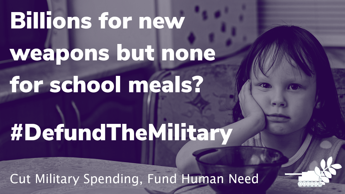 Social media images – Global Campaign on Military Spending UK